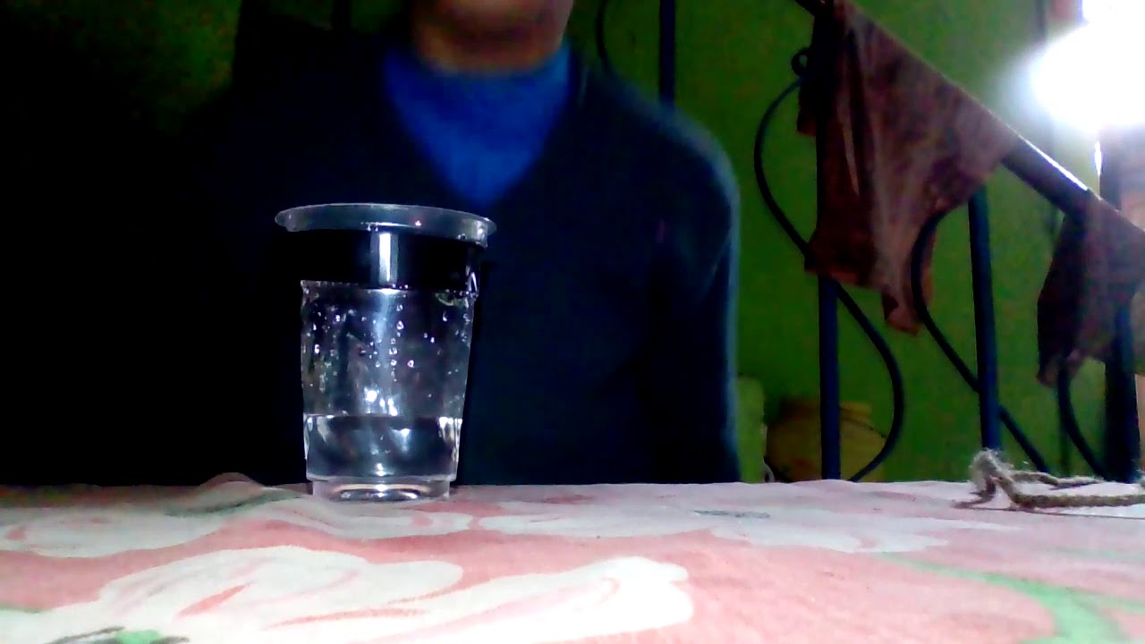 Glass levitating magic trick - YouTube