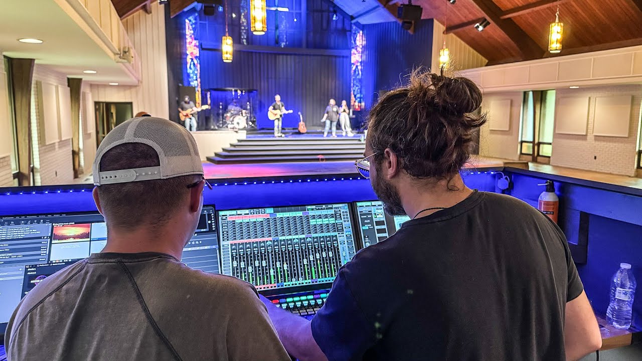 Worship Tech Tour - Macedonia Baptist Church (Fulcrum PA, Waves LV1 ...