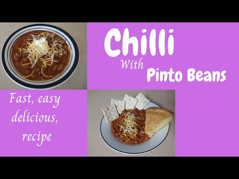 Pinto Beans chilli recipe @LifewithCharlene140 - YouTube