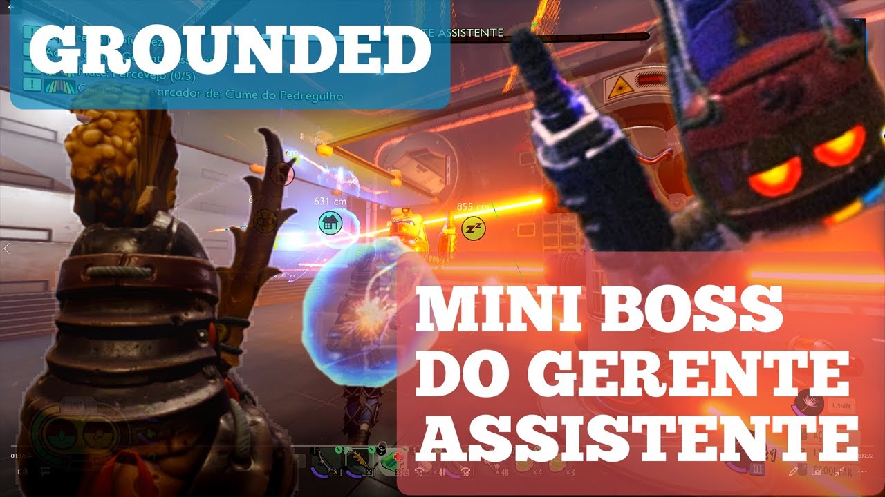 GROUNDED: Fazendo o mini boss, do laboratório das formigas negras ...