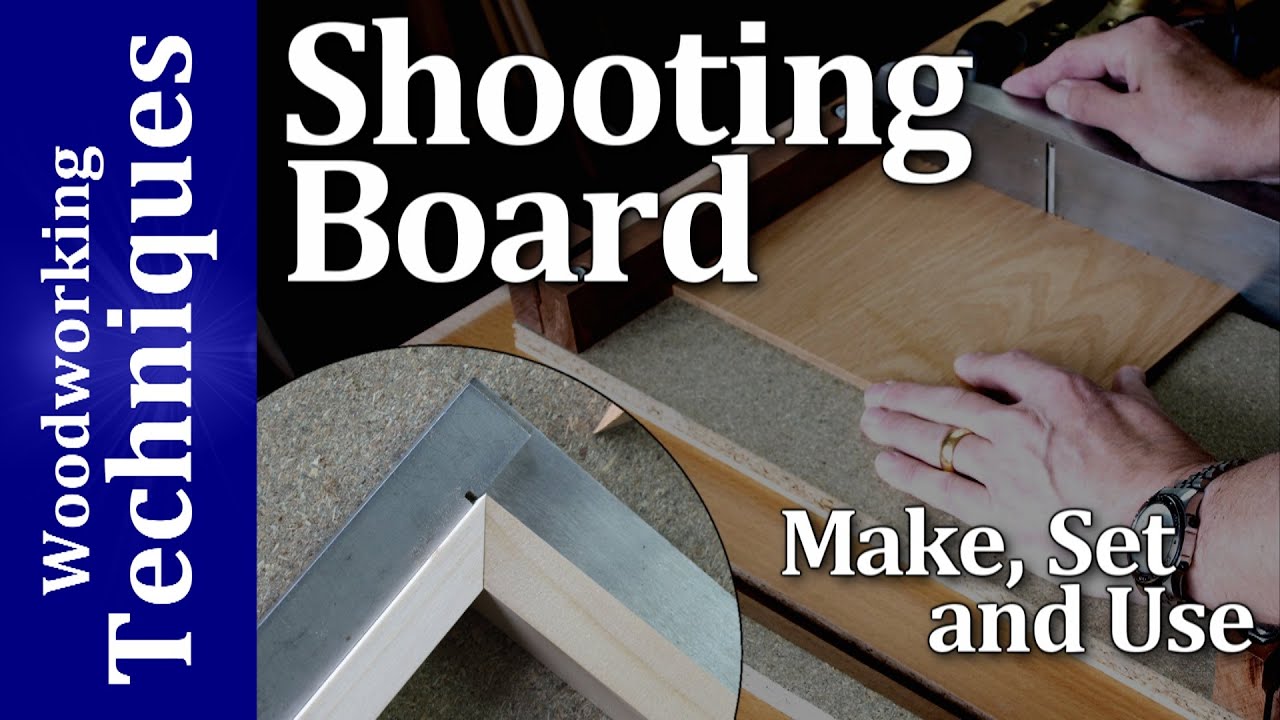 Make a Shooting Board / woodworking / unplugged - YouTube