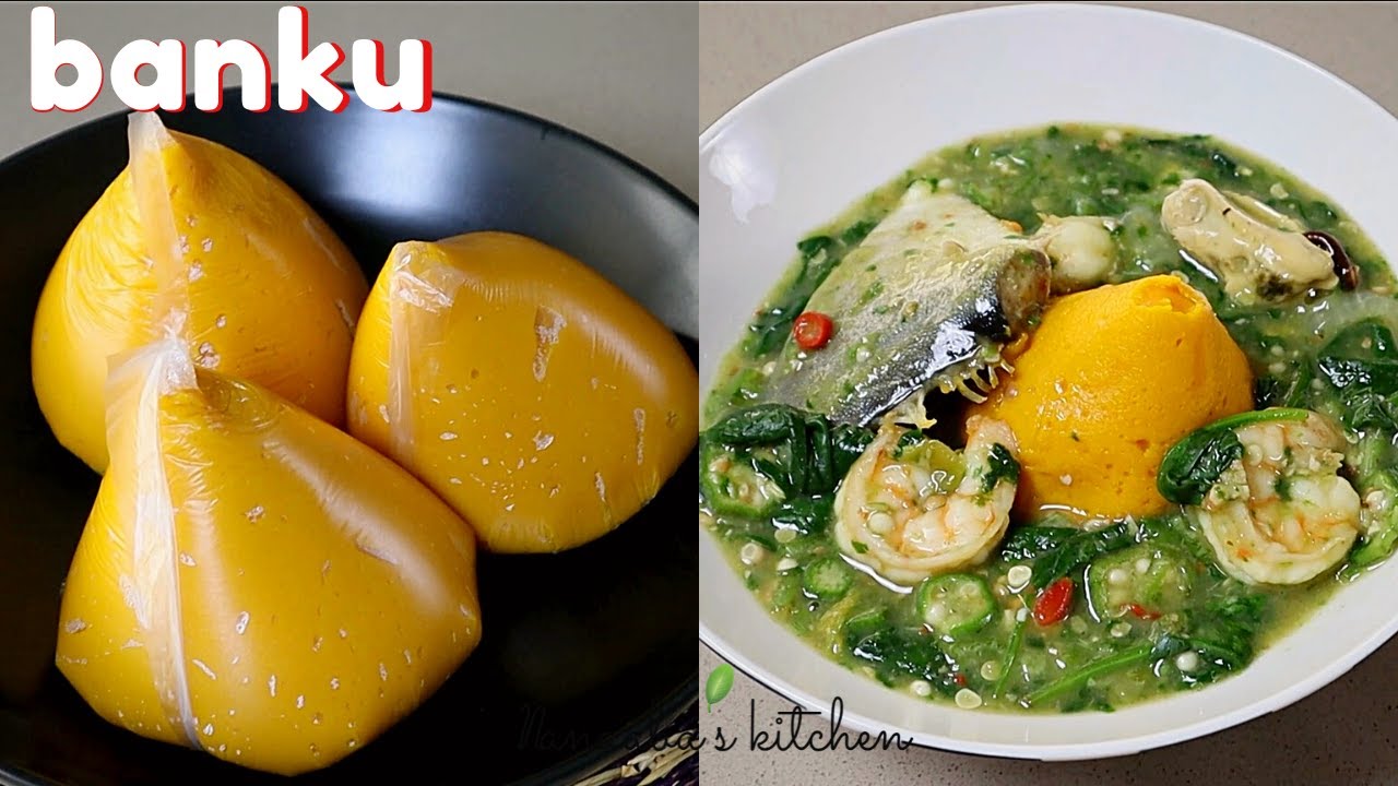 I was inspired to make CARROT BANKU 2 ways - just like original banku ...