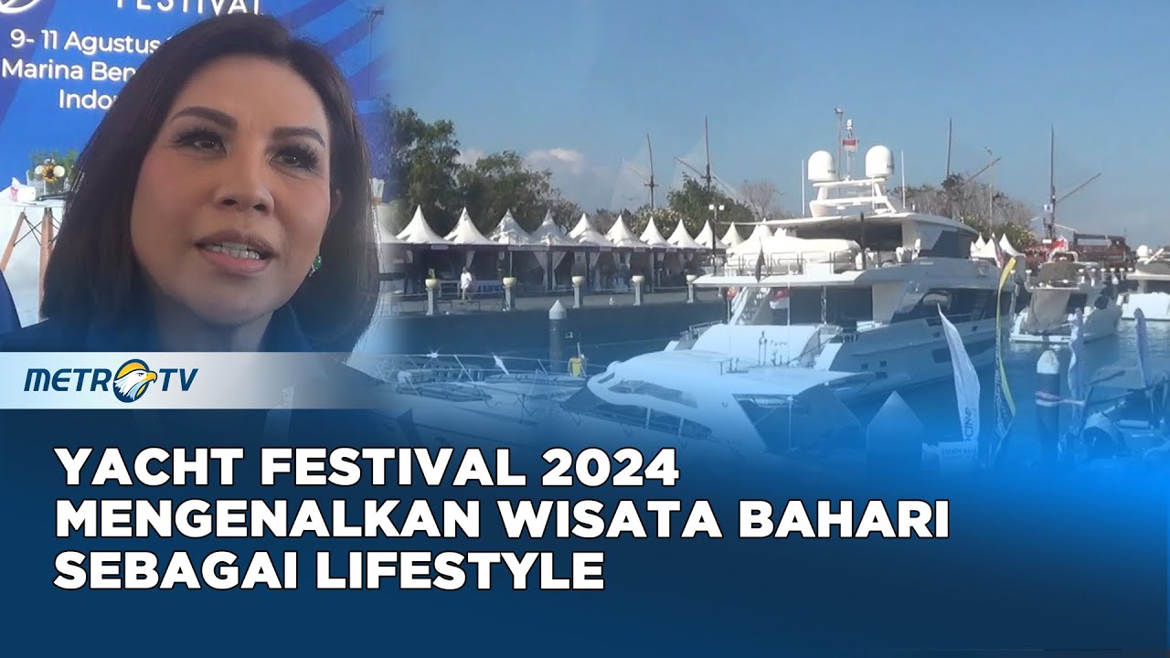 Puluhan Kapal Mewah YACHT dan Pinisi Sandar di Benoa Marina Bali Ikuti ...