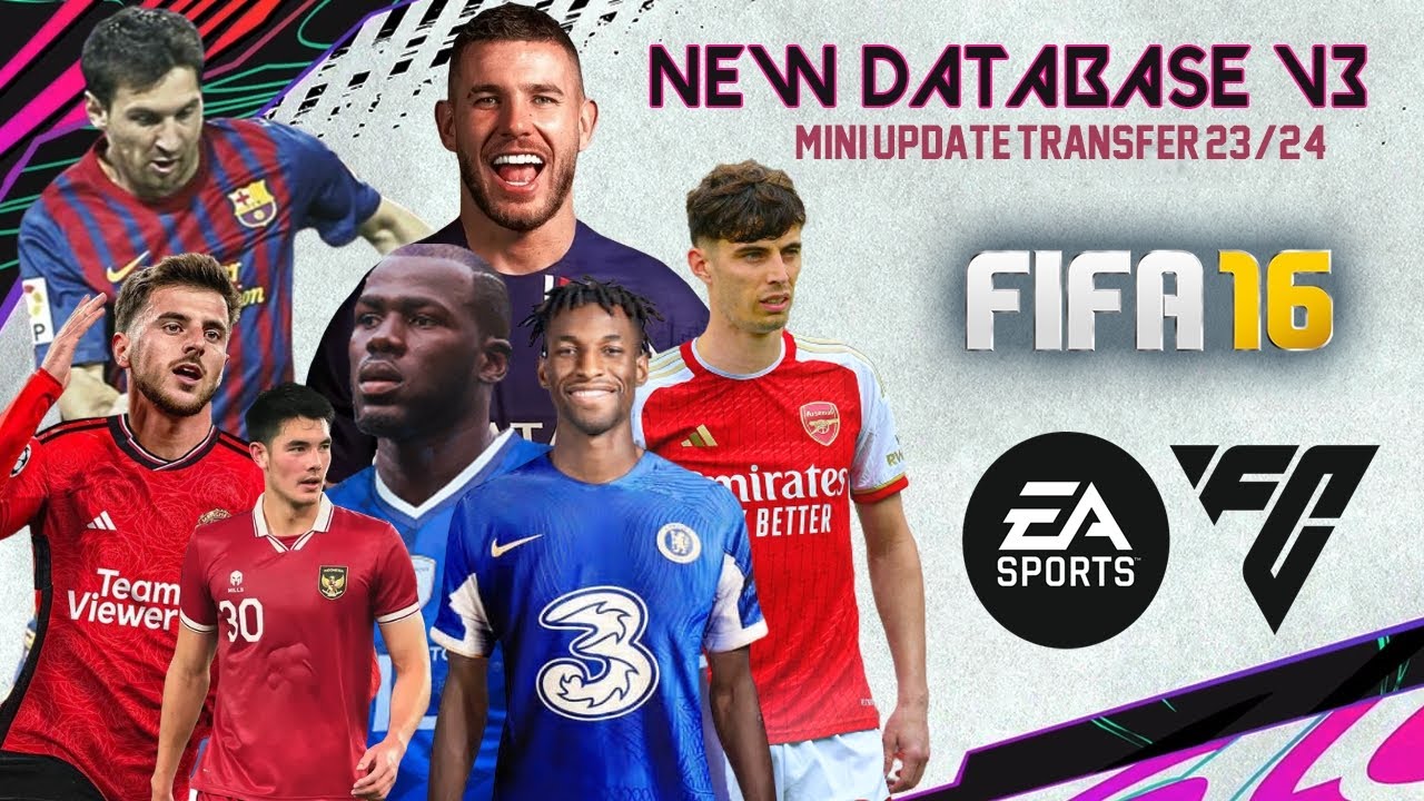 DB V3 - NEW TEAMS (BARCELONA 11-12, INDONESIA) & MINI UPDATE TRANSFER ...