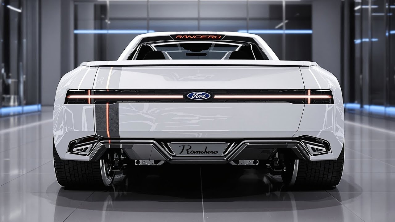 2026 Ford Ranchero Small Pickup Official Reveal - FIRST LOOK! - YouTube