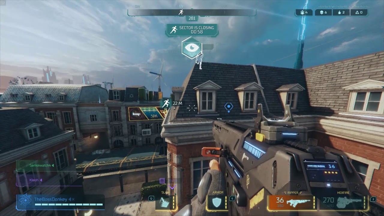 hyperscape closed test: juking in a 1v12 with crown - YouTube