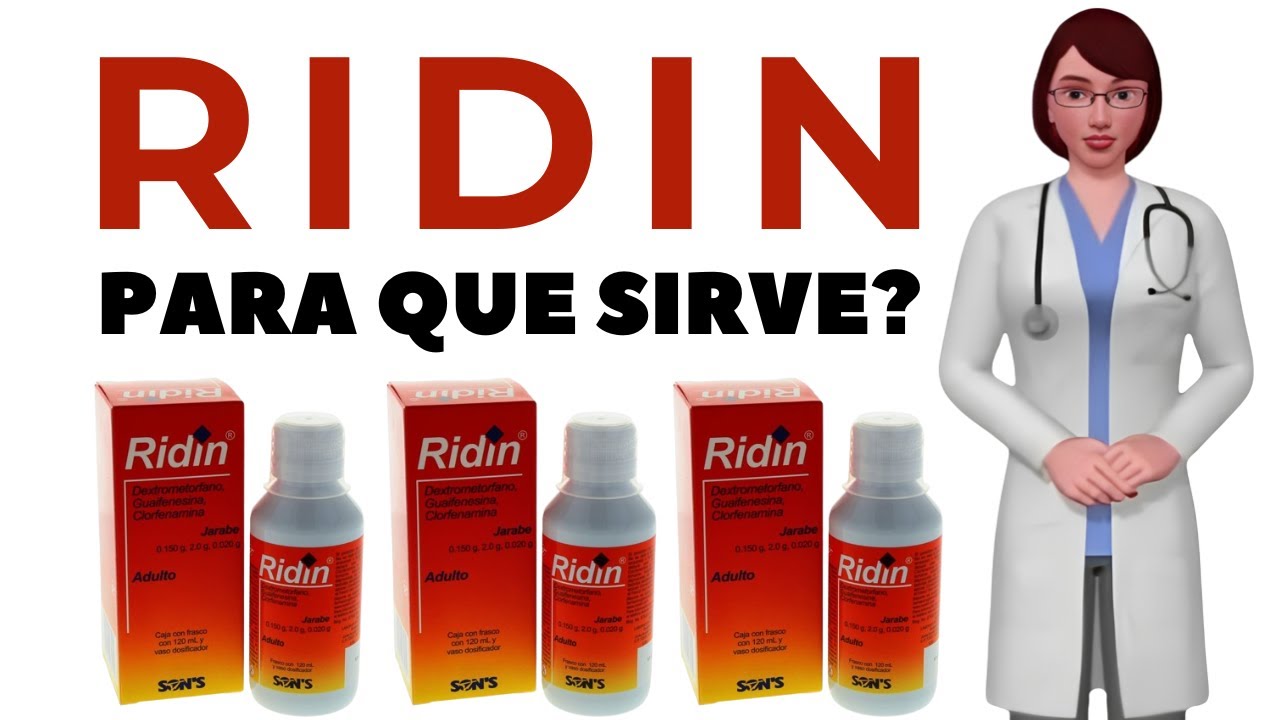 RIDIN para qué sirve, cuándo y cómo tomar ridin adulto y ridin infantil ...