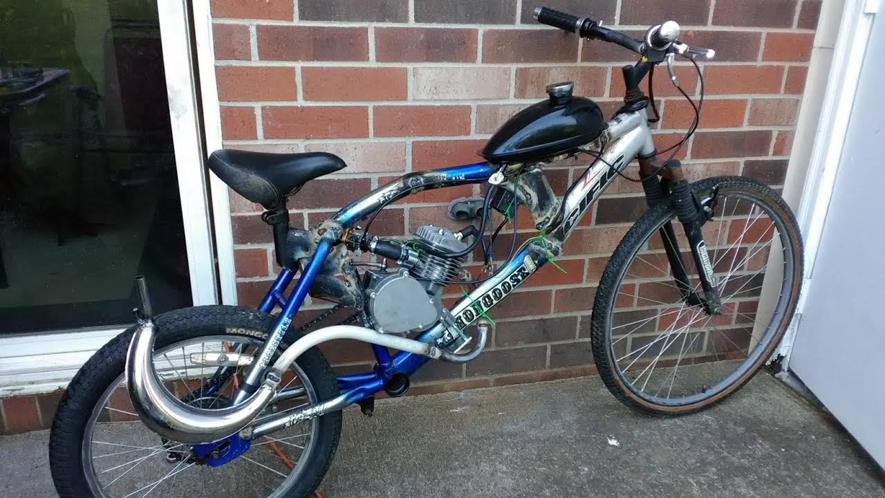 Mongoocific Rat Chopper Motorized Bike Build ! - YouTube