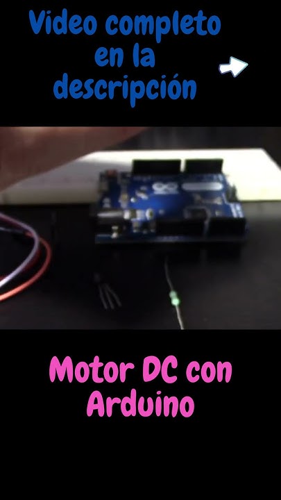 Como Controlar Motor DC con Arduino Parte 1 - YouTube