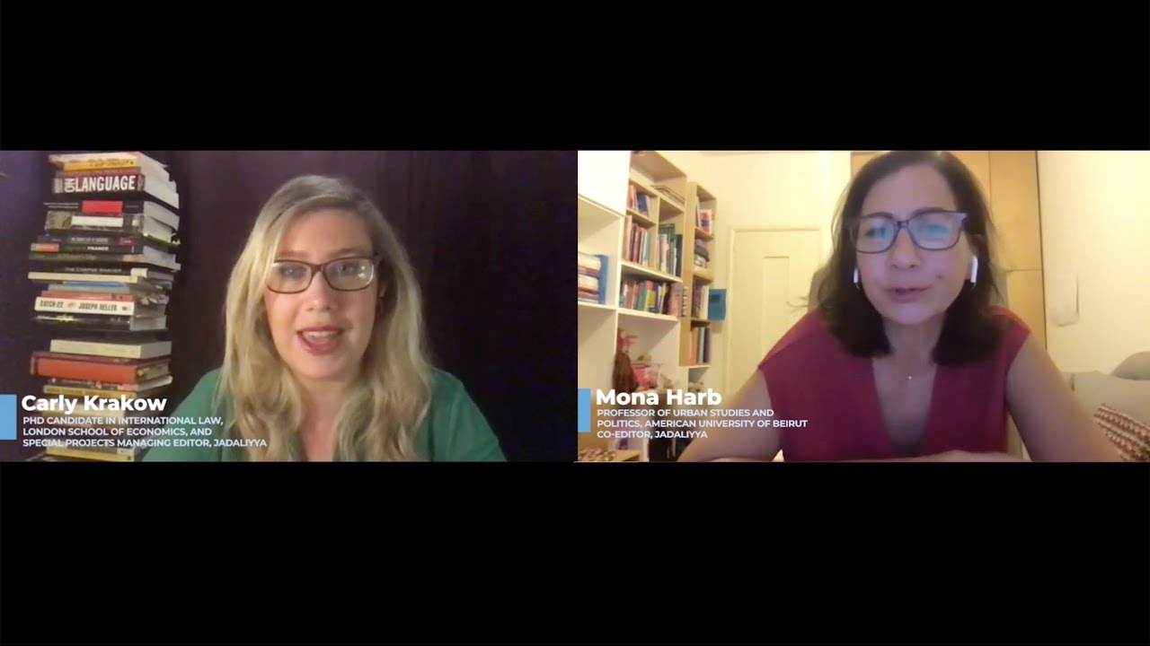 Live with ASI: Carly A. Krakow interviews Mona Harb on the Beirut Port ...
