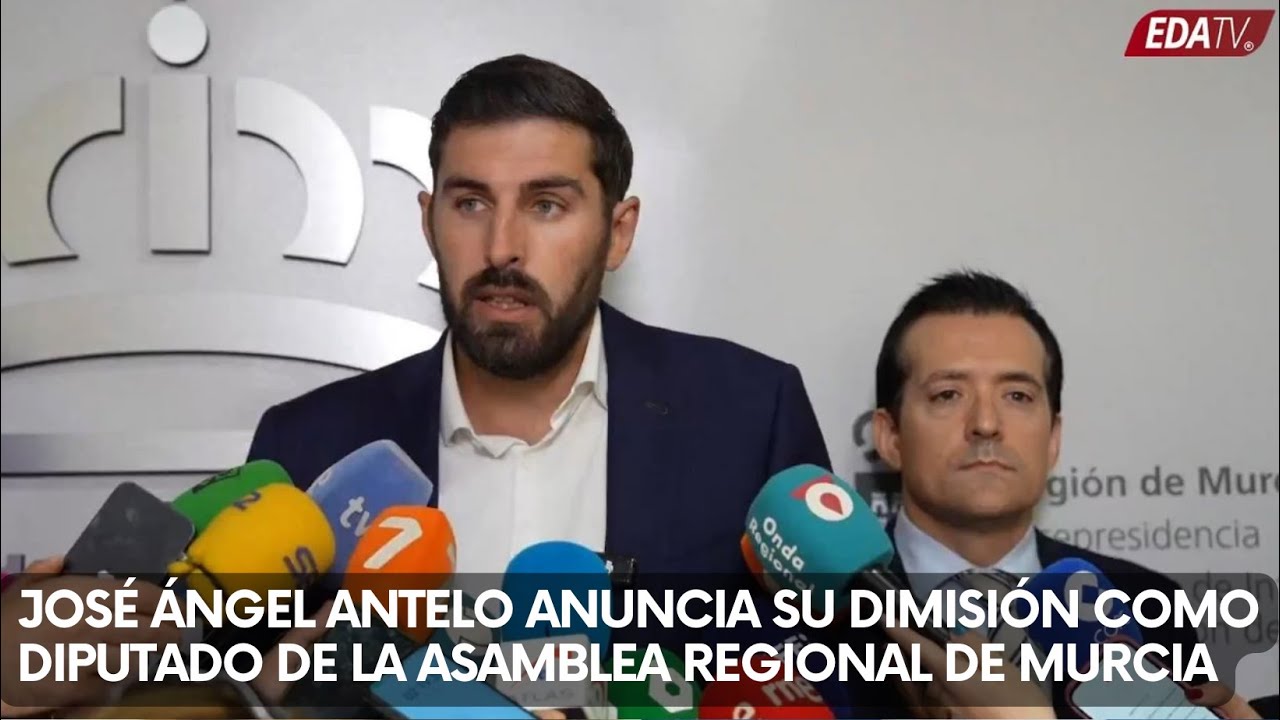 José Ángel Antelo anuncia su DIMISIÓN como Diputado de la Asamblea ...