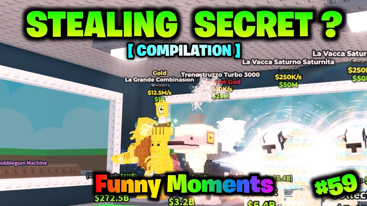 Steal a Brainrot Funny Moments Stealing Compilation #59 - YouTube