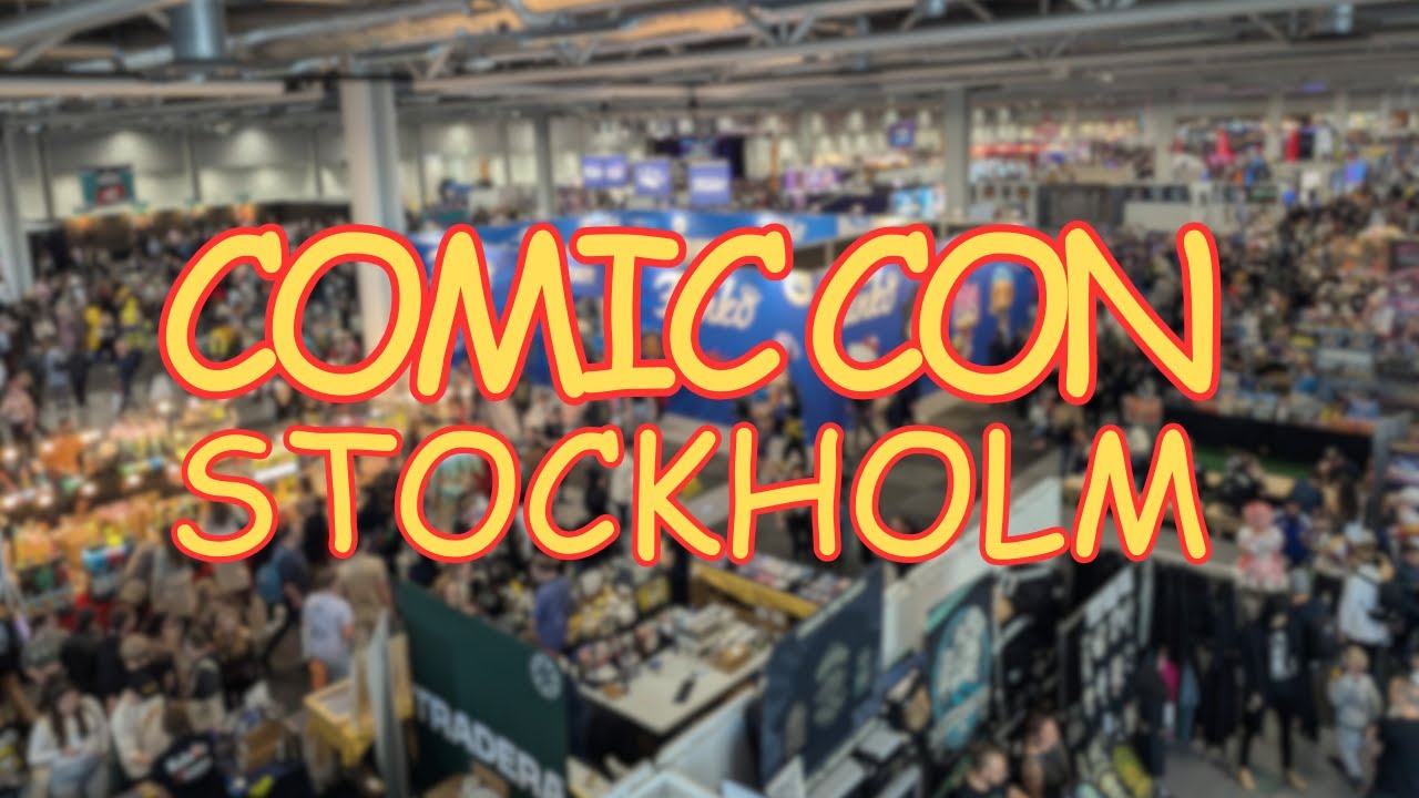 Följ med på ett besök på Comic Con i Stockholm - YouTube