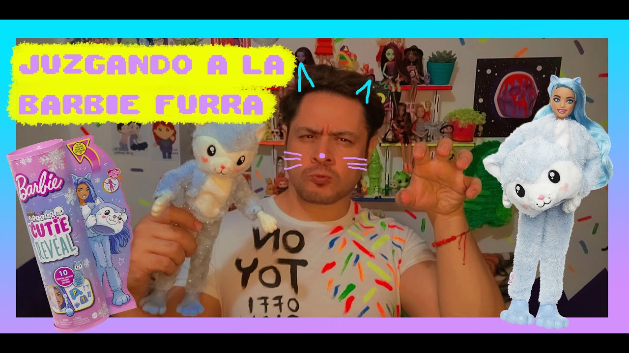 BARBIE CUTIE REVEAL HUSKY! 🐺 JUZGANDO A LA BARBIE FURRA! - YouTube