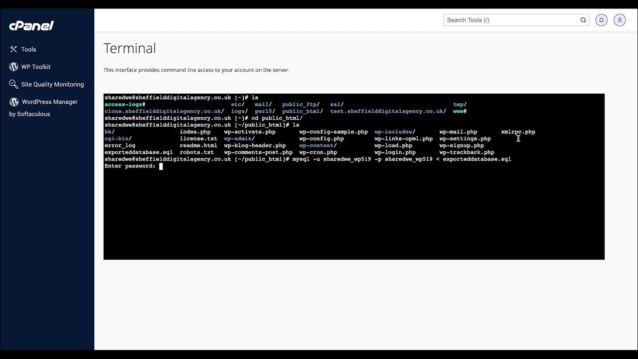How To Import A Large MySQL Database Using Command Line In CPanel No how-to-import-a-large-mysql-database-using-command-line-in-cpanel-no
