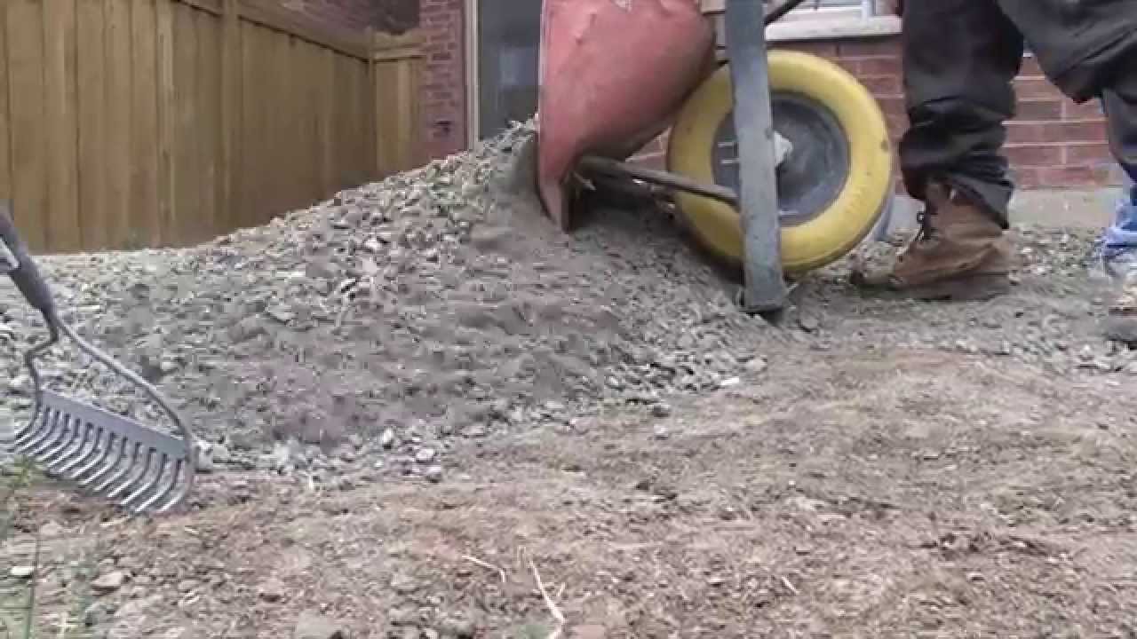How to build a walkway - YouTube