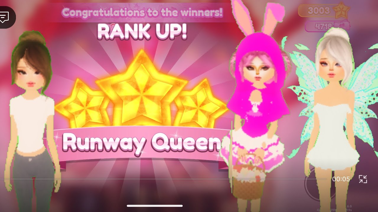 getting runway queen in dti! - YouTube