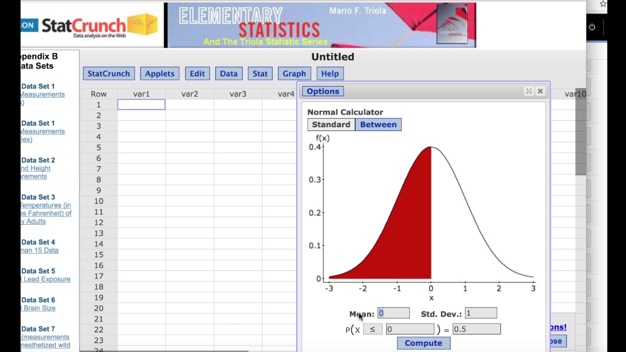 Percentile For Normally Distributed Variable Statcrunch YouTube percentile-for-normally-distributed-variable-statcrunch-youtube