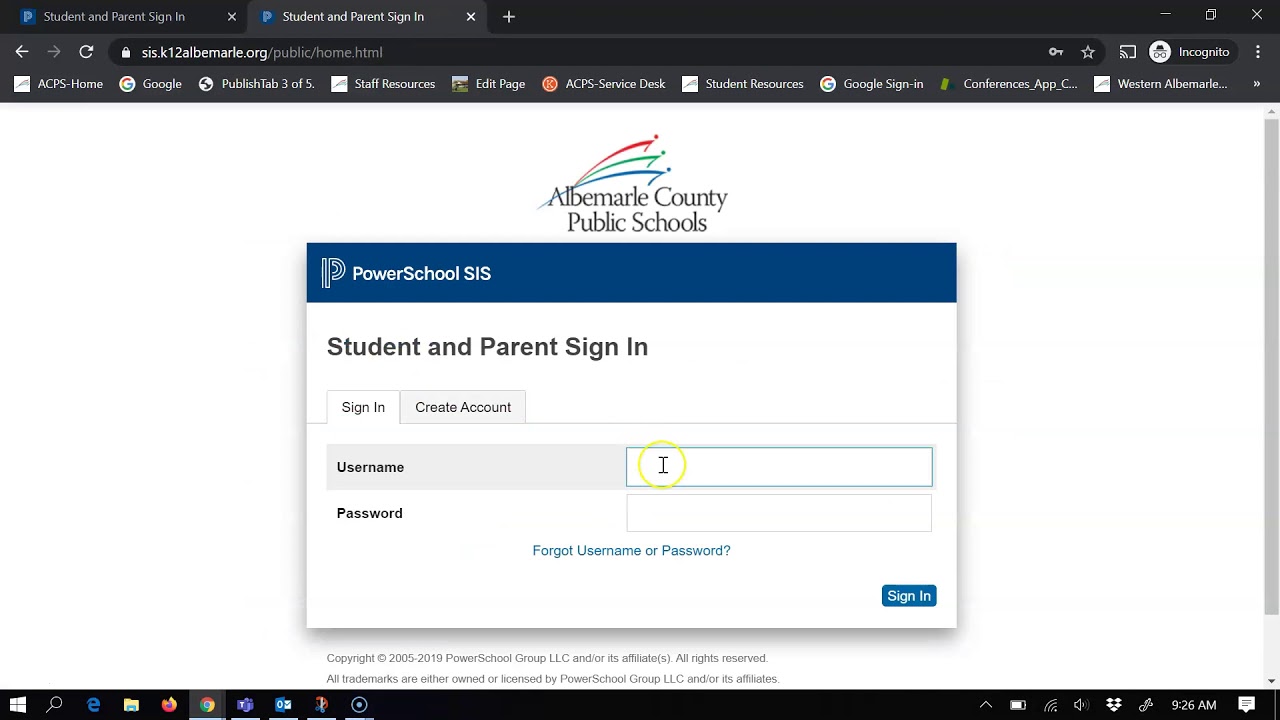 Logging Into PowerSchool - YouTube