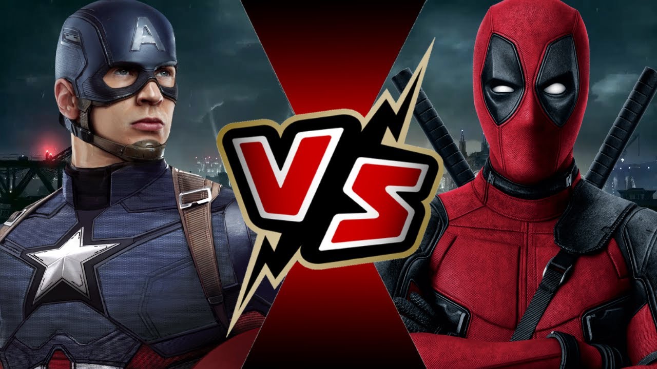 Captain America Vs Deadpool