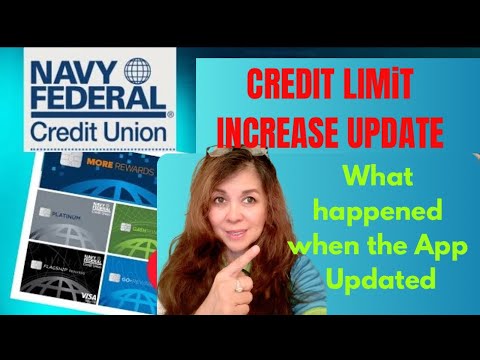 NFCU App Updated and how Credit Limit Increase Changed #nfcu #credit # ...