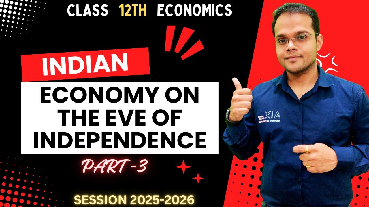 Indian economy on the eve of independence | Chapter 1 | Indian economic ...
