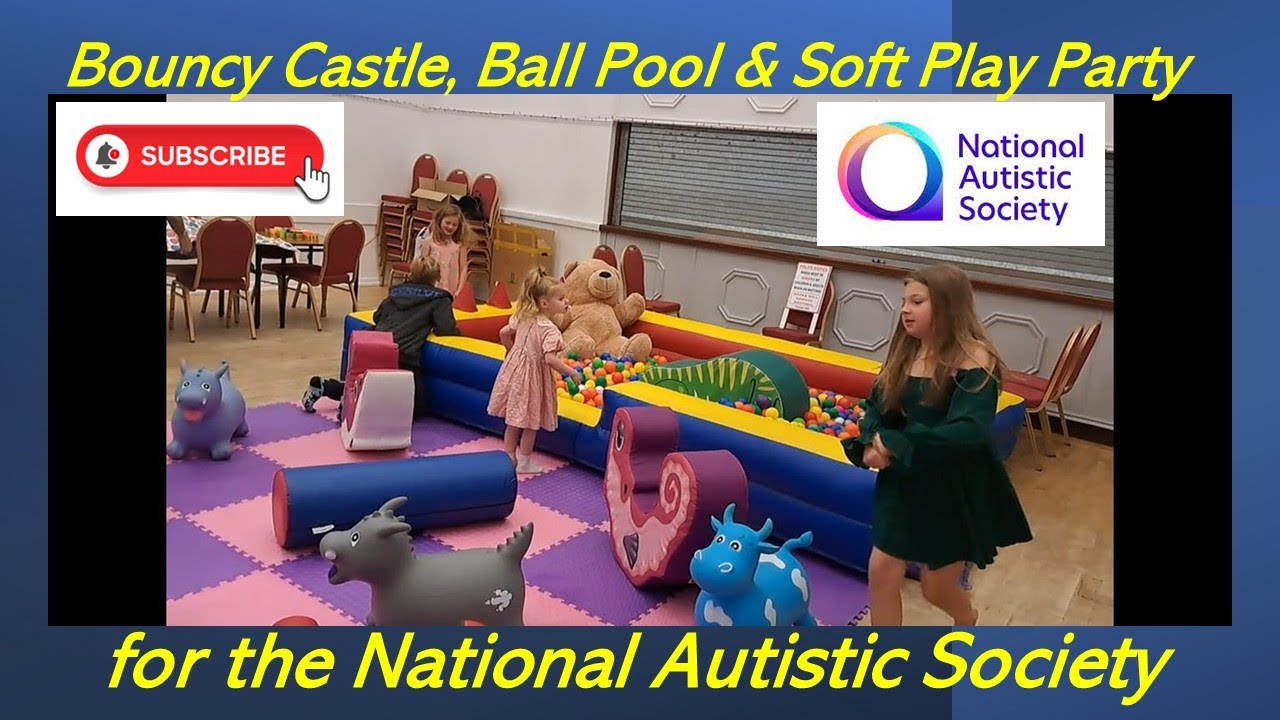 Bouncy Castle-Soft Play Ball Pool Party for the National Autistic ...