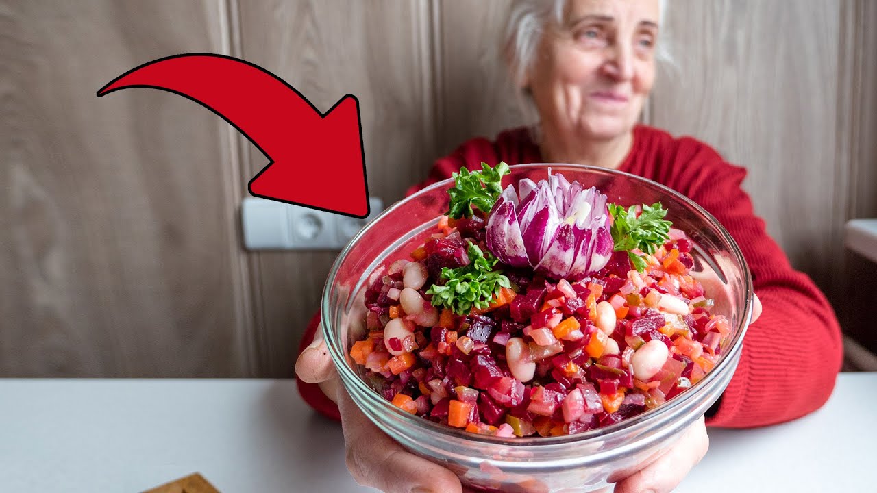 Traditional Lithuanian Red Salad - English Subtitles - YouTube