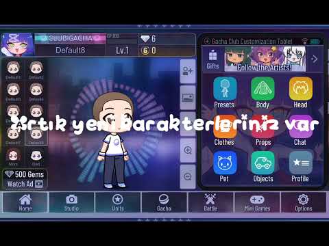 GACHA CLUBDA FAZLADAN YER 