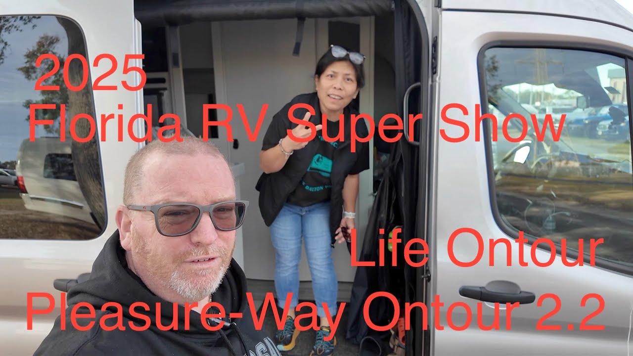 Florida RV Show 2025 With Our Pleasure-Way Ontour 2.2 - YouTube
