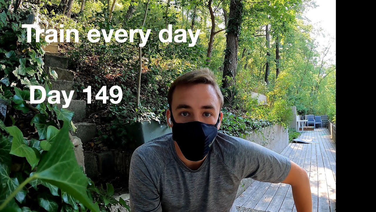 Train every day, day 149, trying new Routine - YouTube