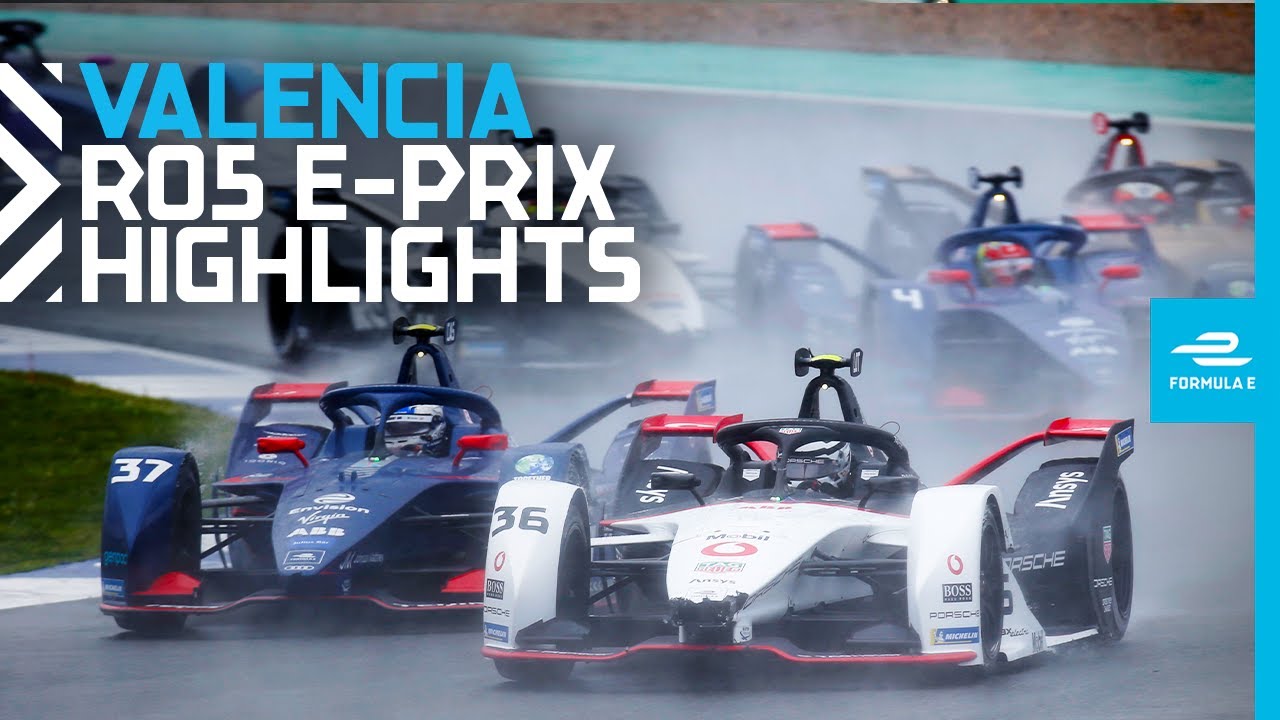Race Highlights | 2021 DHL Valencia E-Prix | Round 5 - YouTube