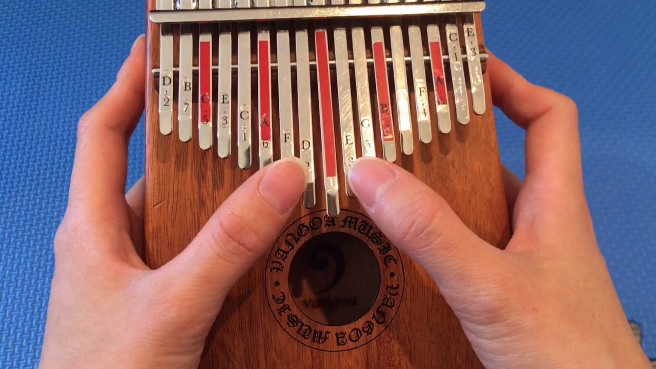 Kalimba Tutorials for Beginners/Kids: Lesson 3-How to play the Kalimba ...