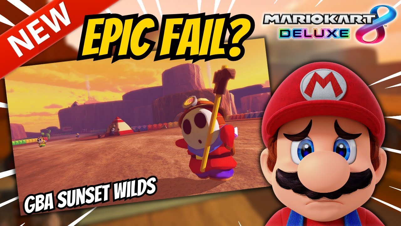 Nintendo FAILED with Sunset Wilds! | Mario Kart 8 Deluxe Booster Course ...
