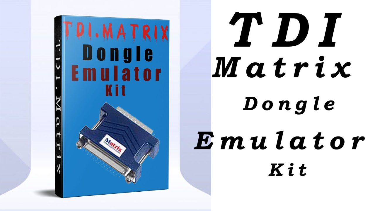 TDI.Matrix Dongle Emulator Kit - YouTube