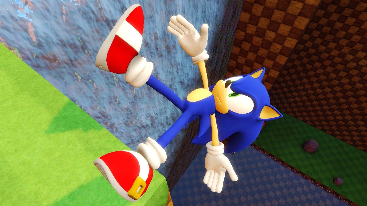 Sonic Ragdoll Jumps & Falls (GMOD) Episode 94 - YouTube