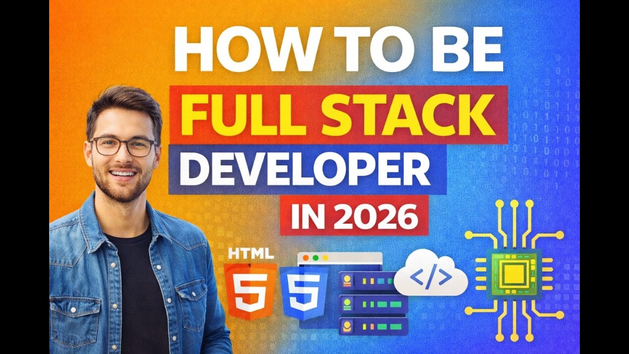 how to be a full stack developer in 2026 - YouTube