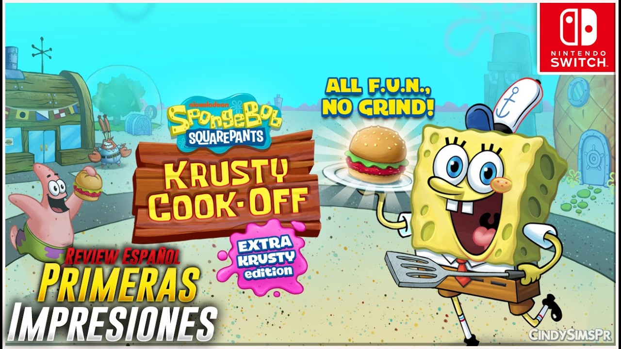 SpongeBob: Krusty Cook-Off en Nintendo Switch - Primeras Impresiones ...