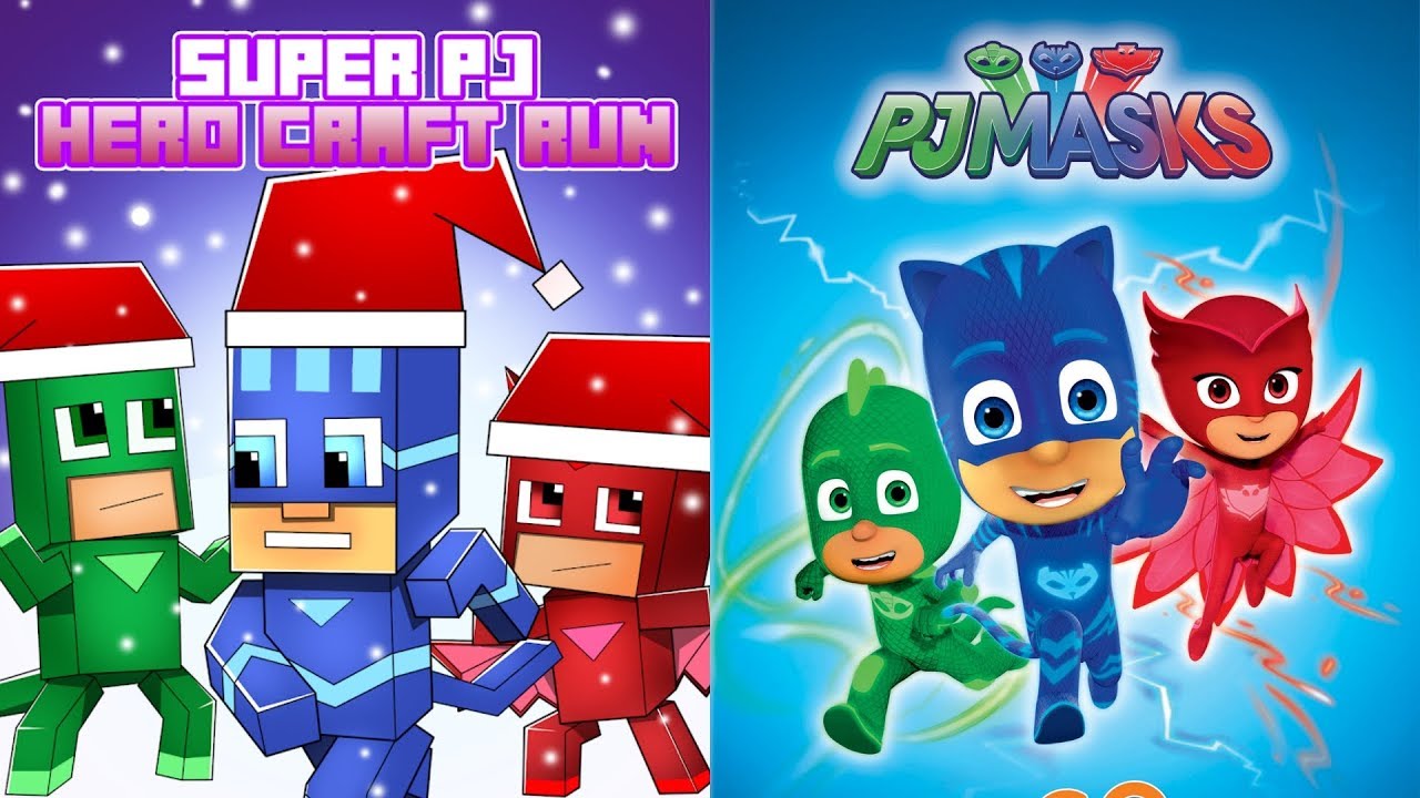 PJ MASKS: Minecraft - Super Carrera Héroes en Pijamas, Catboy - Pixel ...