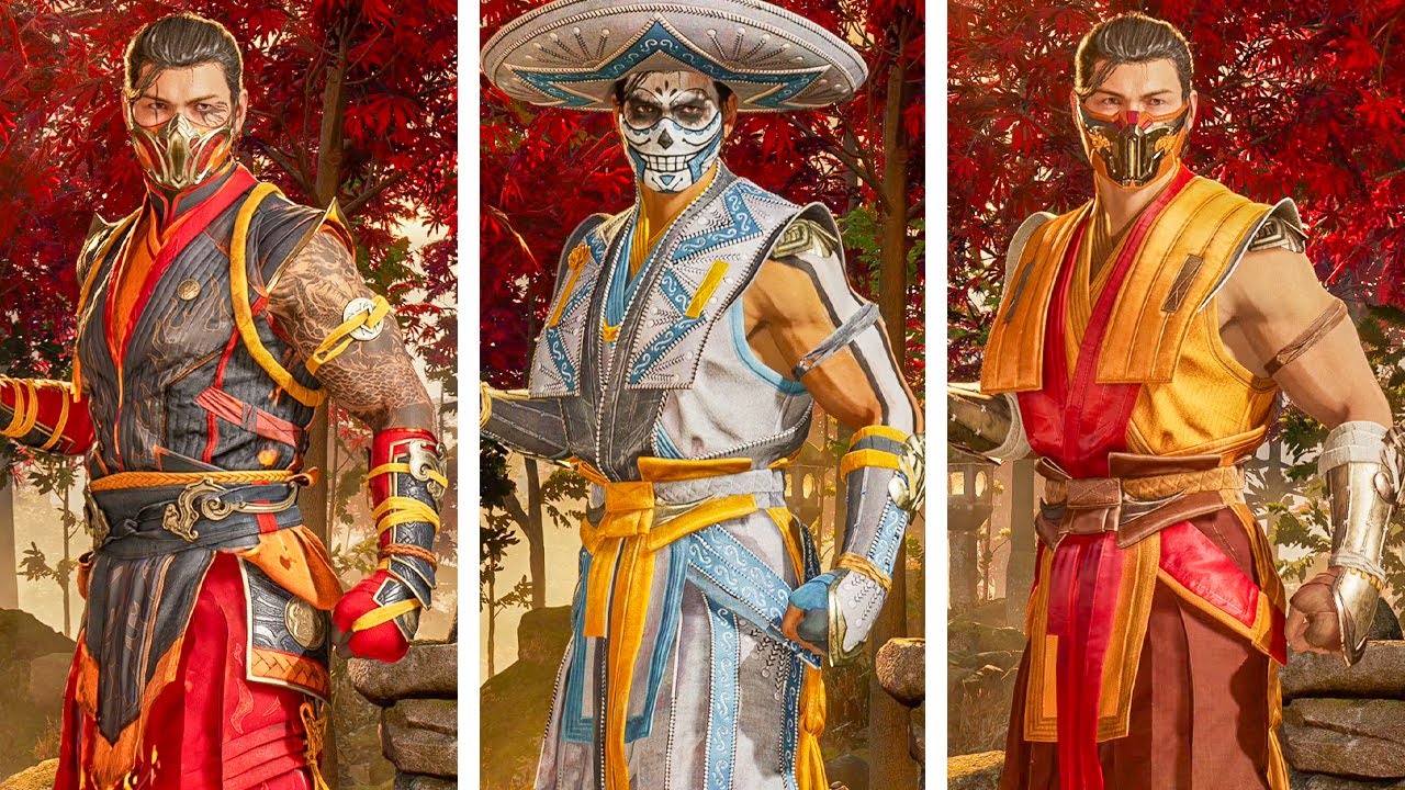 Mortal Kombat 1 - Sub-Zero Skins and Gears - YouTube