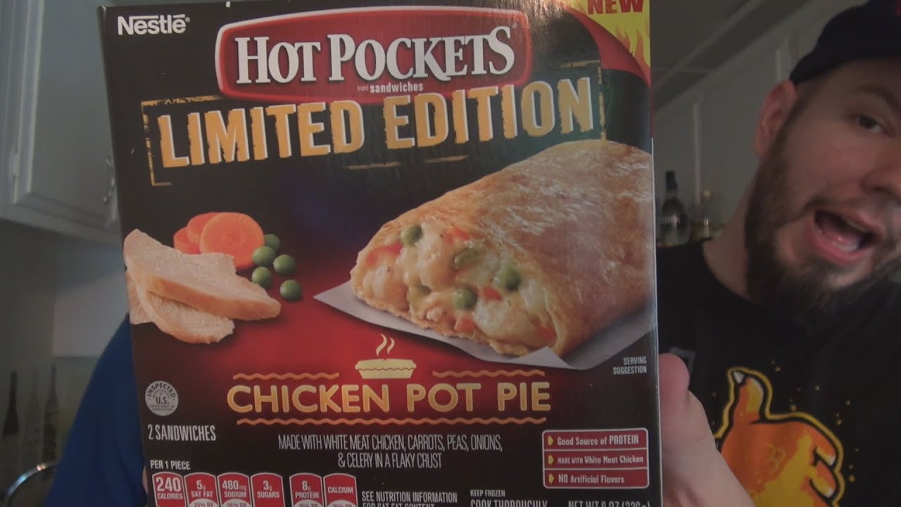 Cold Man Tom's Nuke It - Hot Pockets Chicken Pot Pie - YouTube