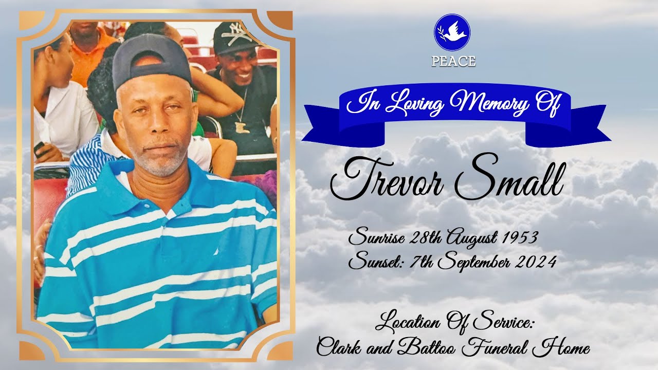 Funeral Tribute Service Of Trevor Small - YouTube
