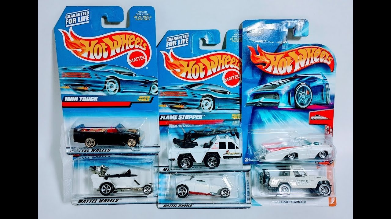 Hot Wheels: Mini Truck, Bed Time, Jeepster, Flame Stopper, Hot Seat ...
