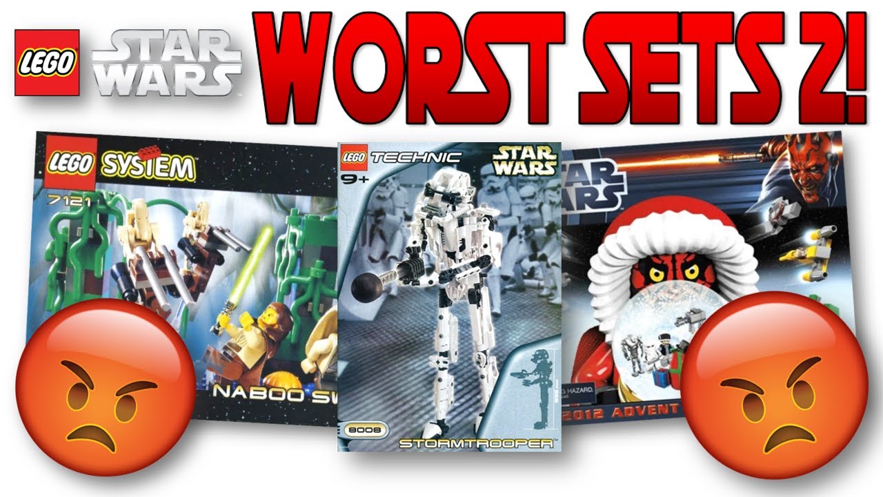 The WORST LEGO Star Wars Sets EVER! 2 - YouTube