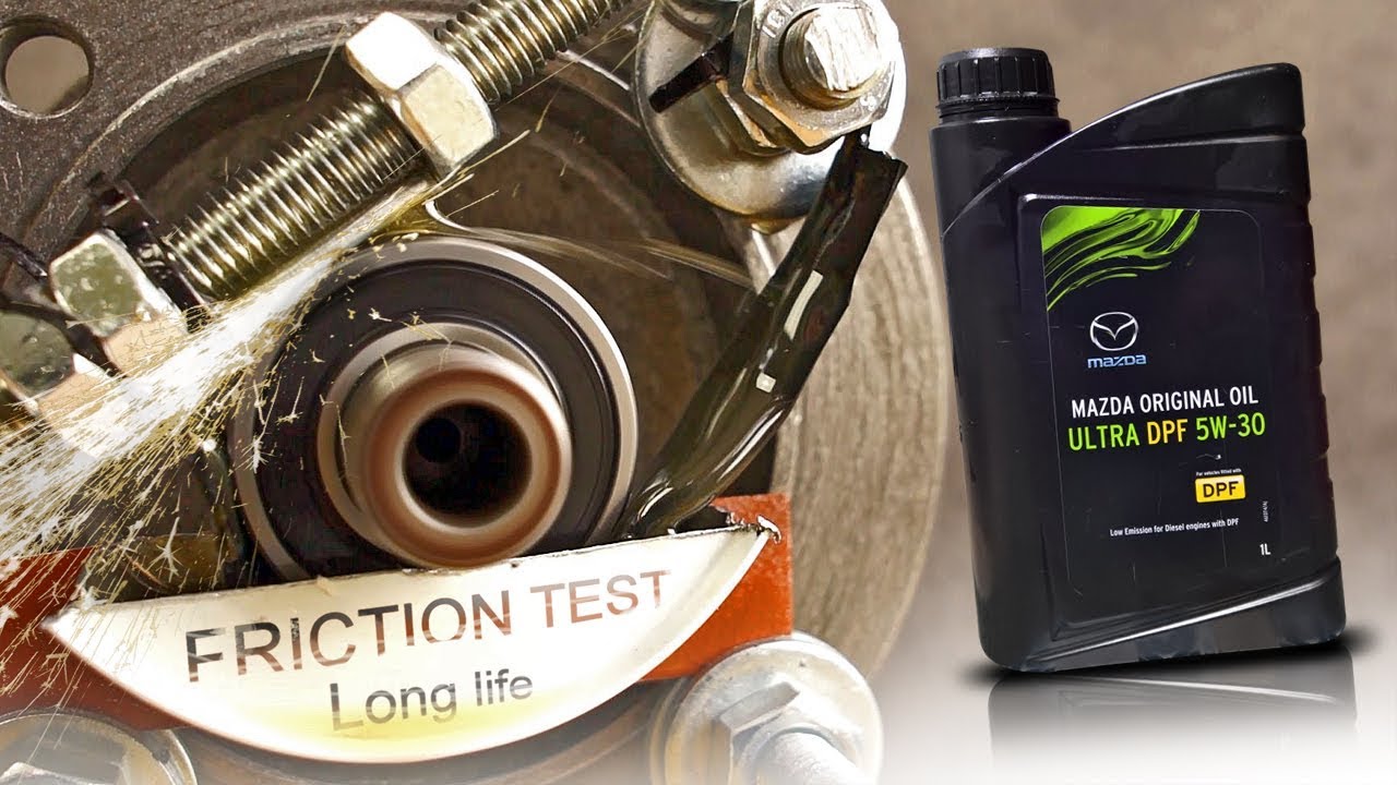 Mazda Dexelia Ultra dpf 5W30 Jak skutecznie olej chroni silnik? - YouTube