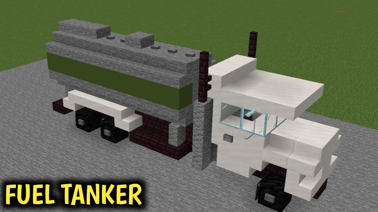 FUEL TANKER || Fuel tanker build in minecraft #minecraft # ...