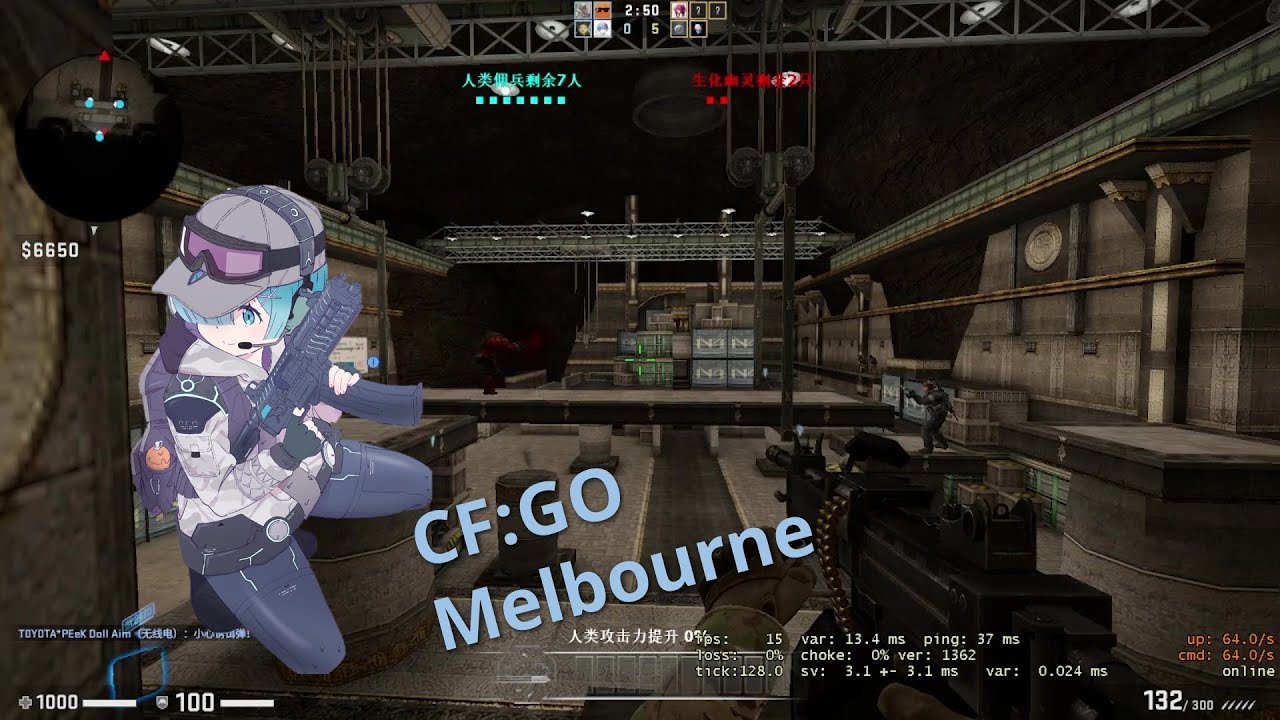 CS:GO/CF:GO Melbourne zombie survival server part 2: Resort, Lostcities, Rooftop - YouTube