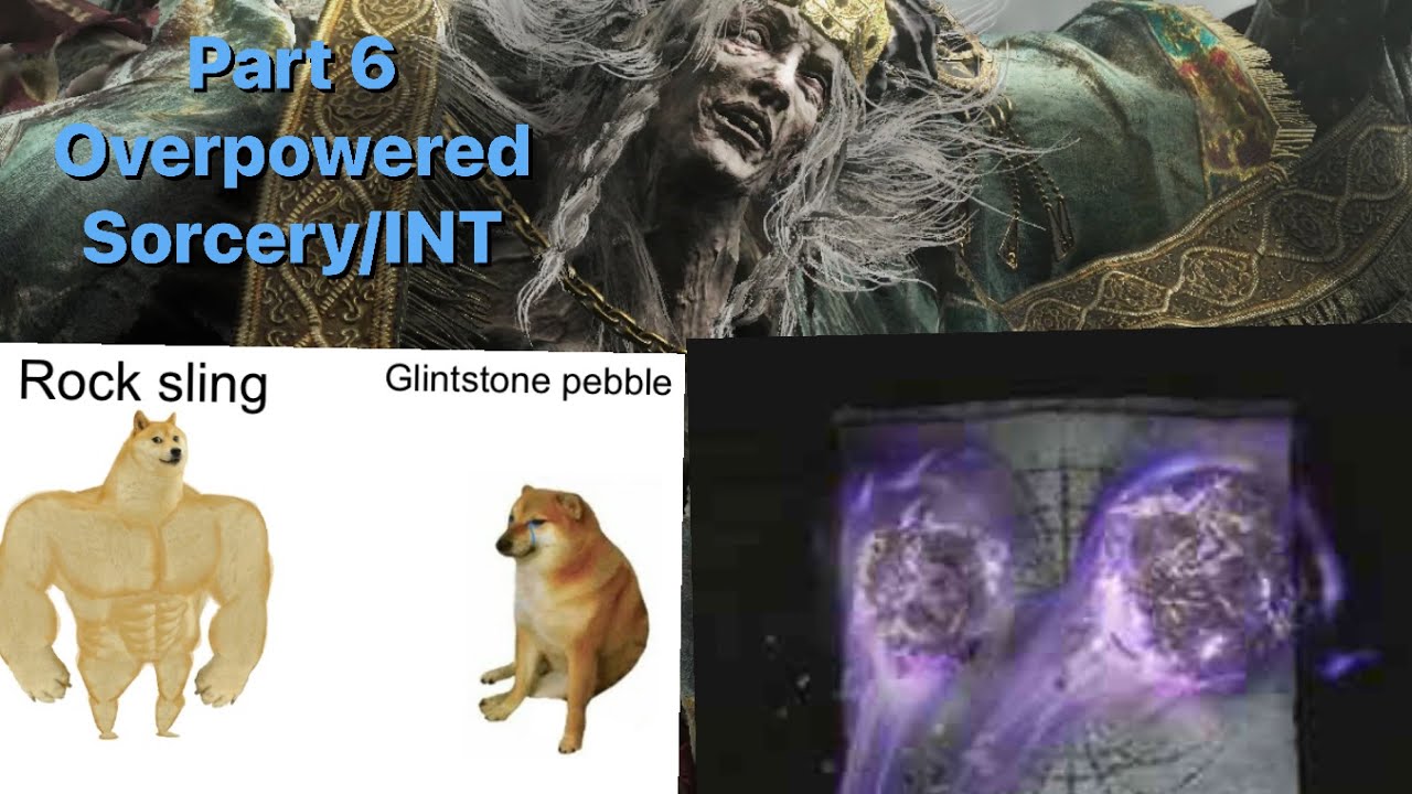 Godrick The Grafted Versus Rock Sling! - Elden Ring - Intelligence ...