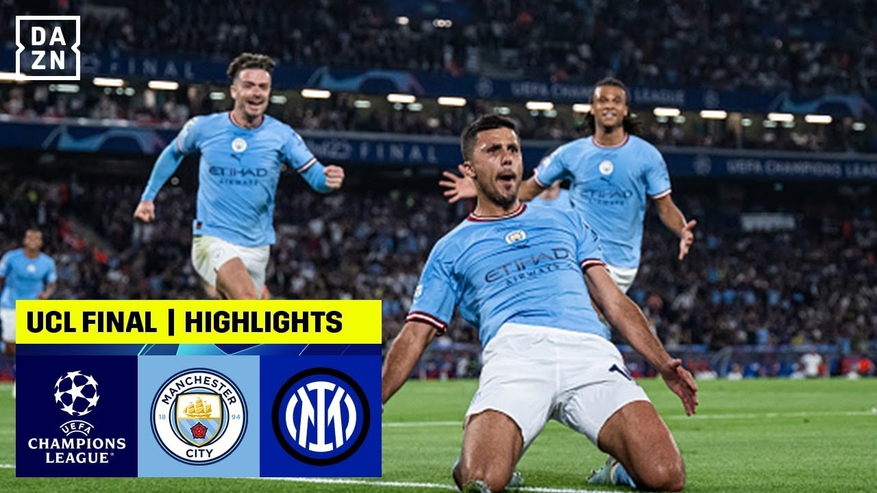 HIGHLIGHTS: Manchester City vs. Inter Milan (2022-23 UEFA Champions ...