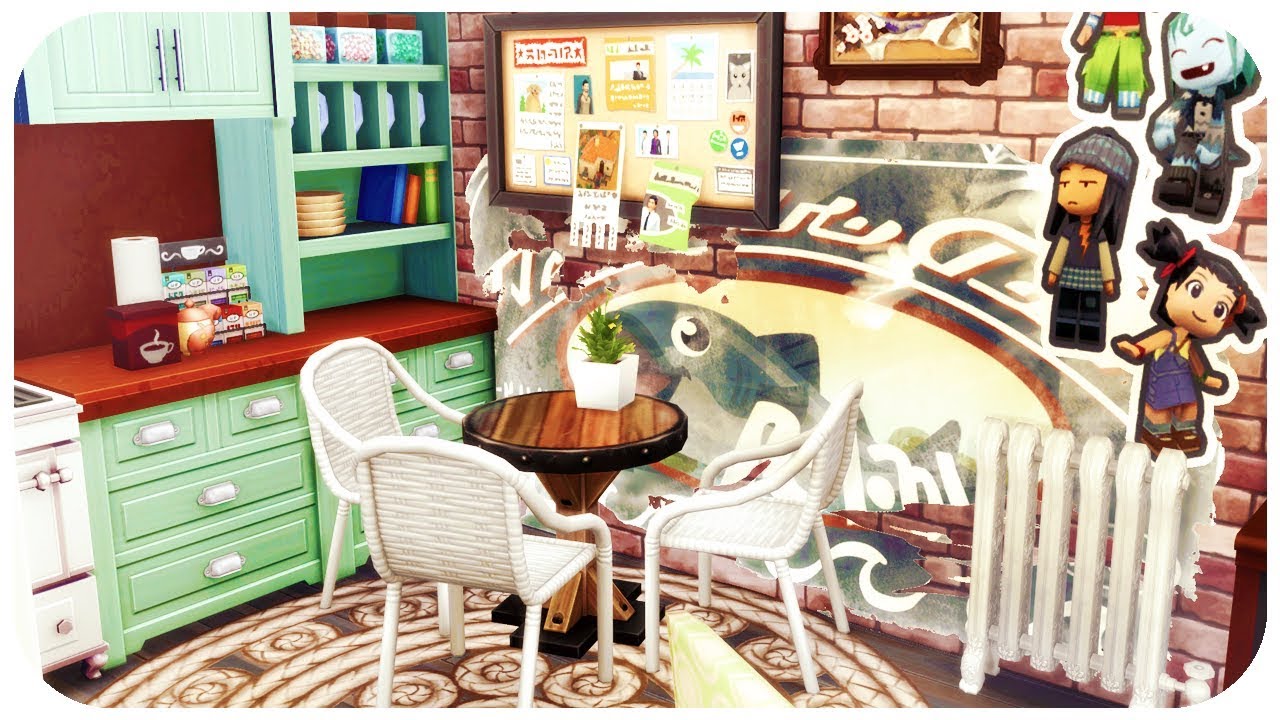 Old Messy Apartment The Sims 4 Speed Build Youtube Sims 4' Packs